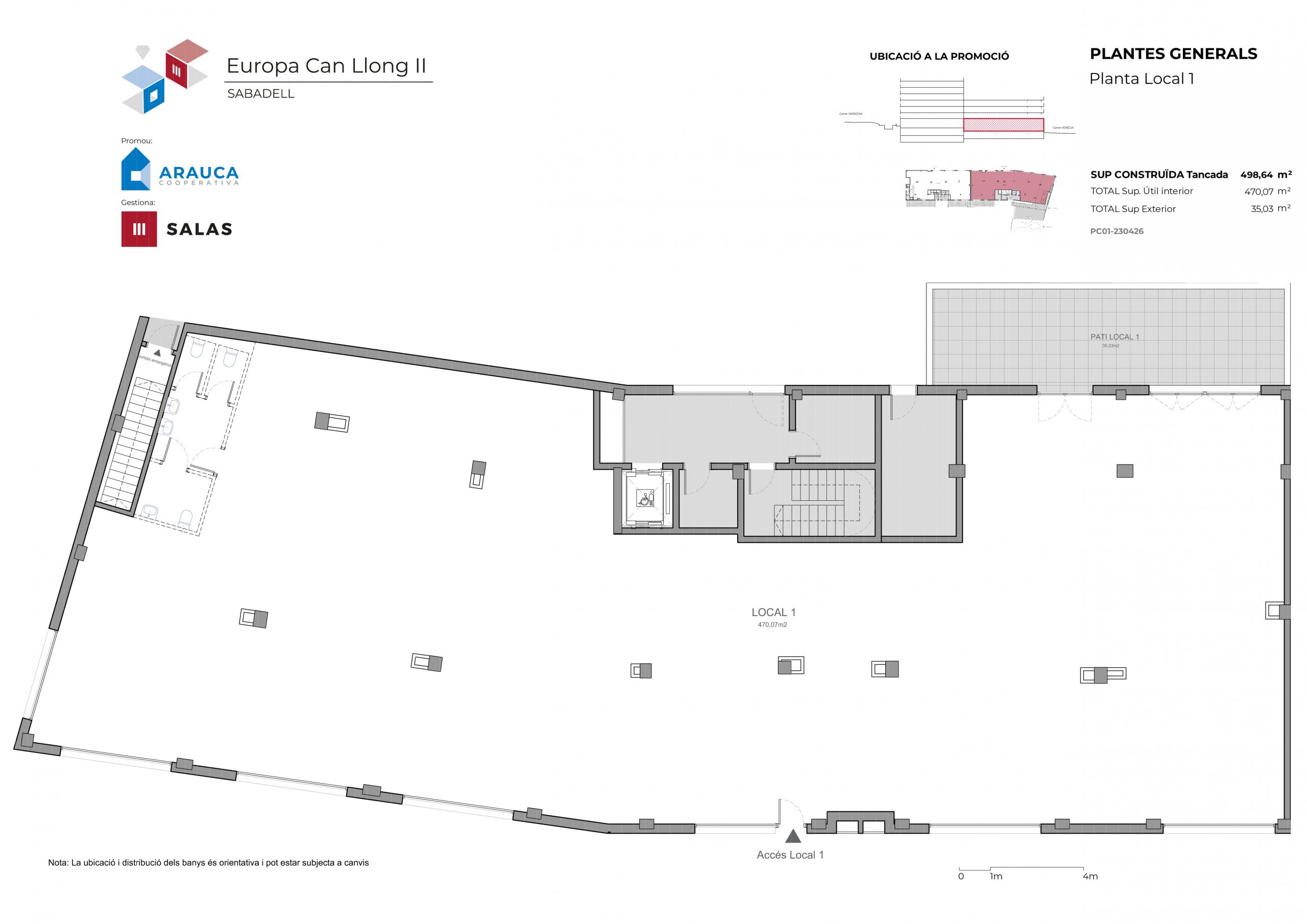Local comercial en Sabadell - SALAS